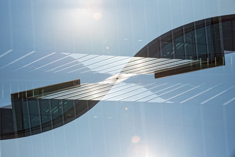 Multiple Exposure Modern Abstract Architecture Building Ads Banner ...