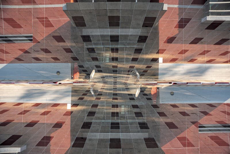 Multiple Exposure Modern Abstract Architecture Building Ads Banner ...