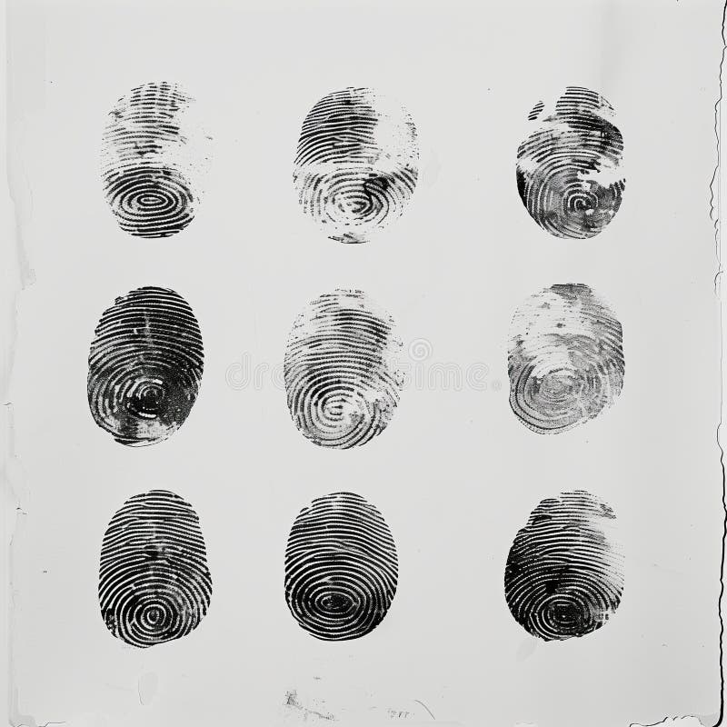 Multiple Fingerprints Stock Illustrations – 15 Multiple Fingerprints ...