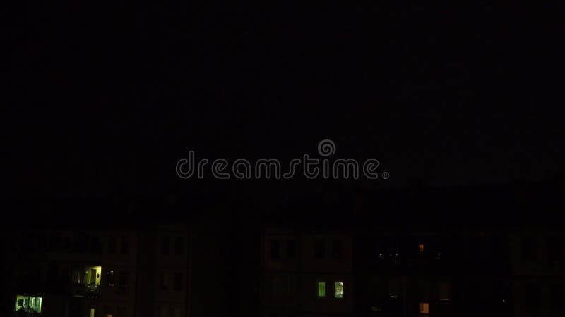 Multiple Flashes of Light and Lightning. Lightning, Electrical Spark ...