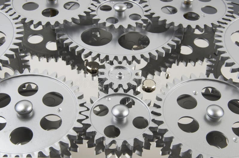 Multiple,Gearing, Layered stock photo. Image of together - 31927250