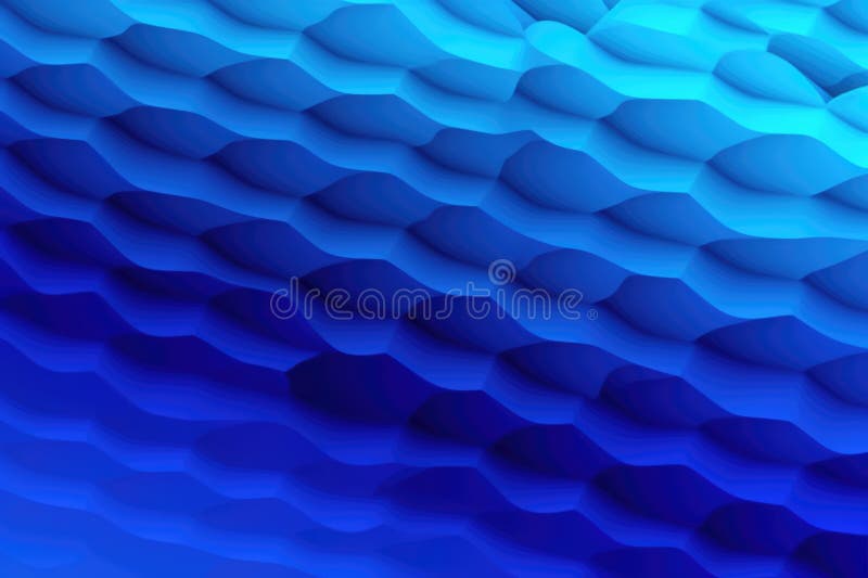 Multiple Gradient Blue Pattern on Blue Background, Created Using ...
