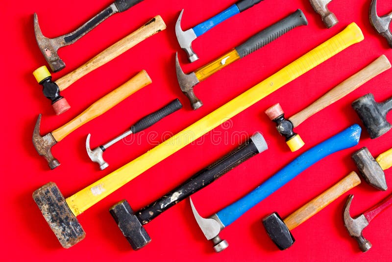 Hammers Different Sizes Stock Photos - Free & Royalty-Free Stock Photos ...