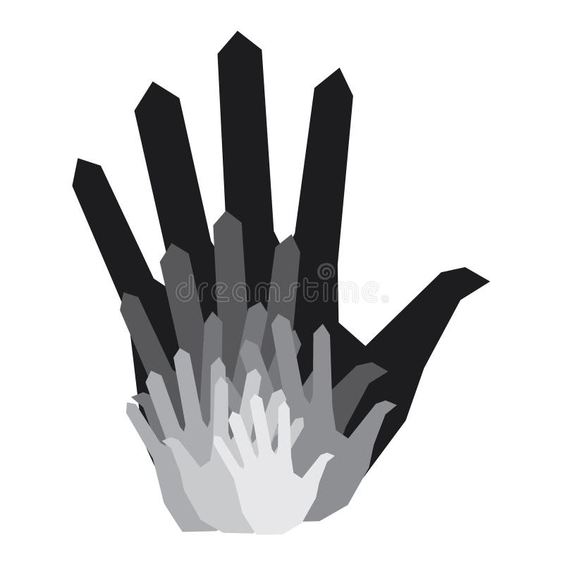 Multiple Hand Overlap Stock Illustrations – 9 Multiple Hand Overlap ...