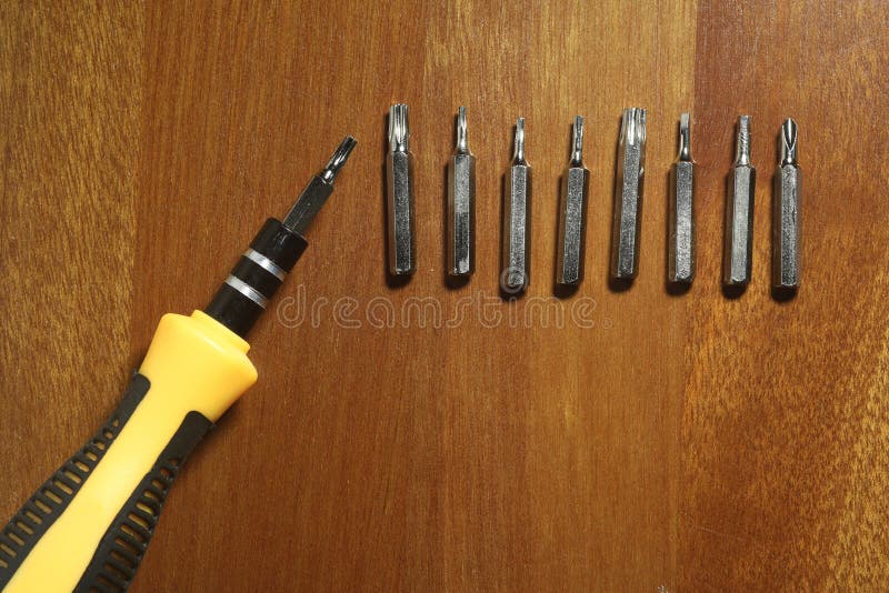 Multiple-Head Driver stock photo. Image of driver, tools - 65151268