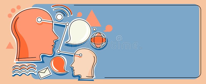 Heads Connected Stock Illustrations – 337 Heads Connected Stock ...