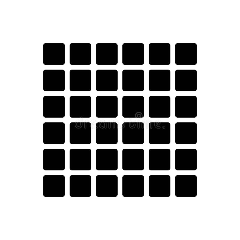 Black Solid Icon for Multiple, Various and Different Stock Vector ...