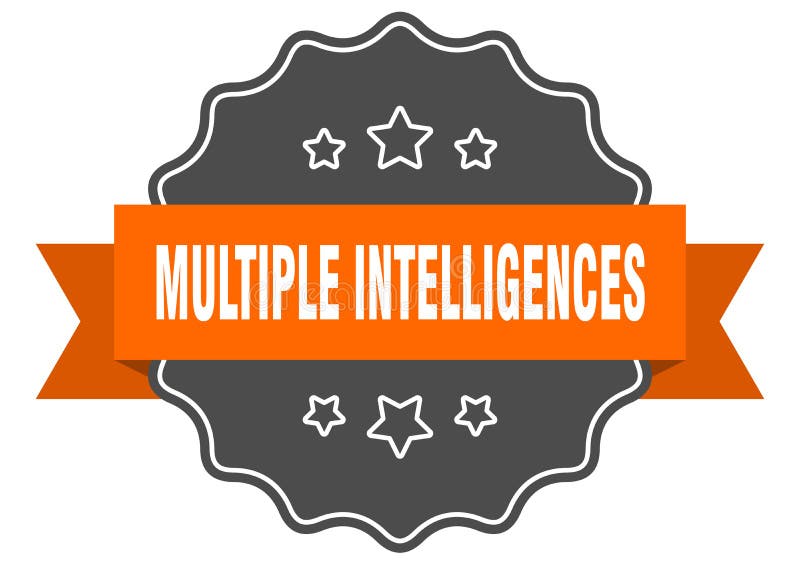 Multiple Intelligences Label Stock Vector - Illustration of ...