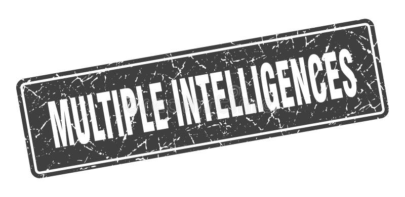 Multiple Intelligences Sign. Multiple Intelligences Grunge Stamp Stock ...