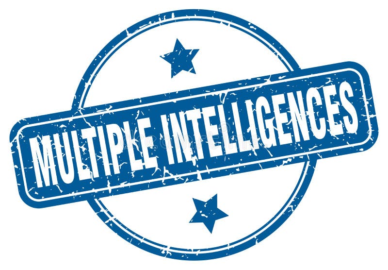 Multiple Intelligences Stamp. Multiple Intelligences Round Grunge Sign ...