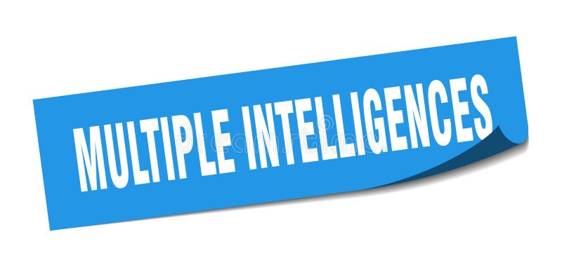 Multiple Intelligences Sticker. Multiple Intelligences Square Sign ...