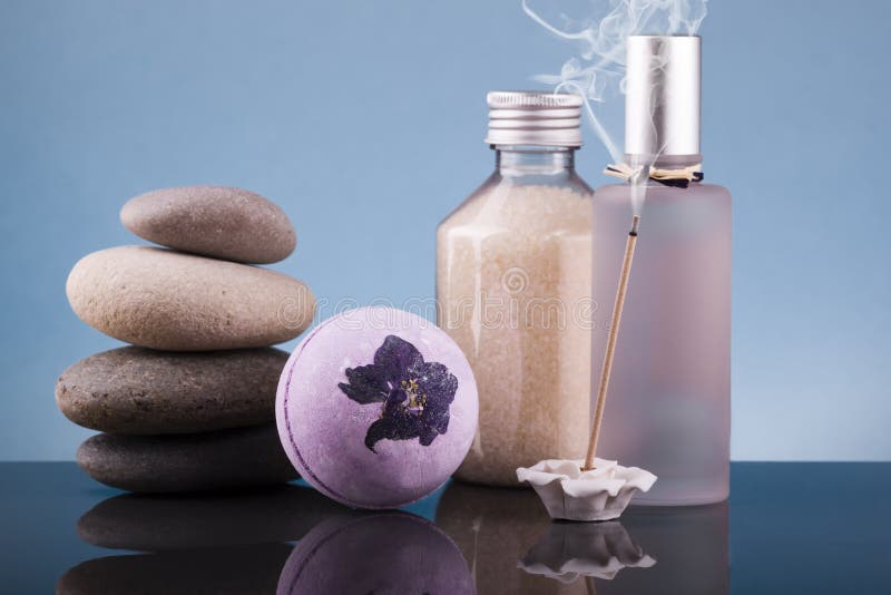 Multiple items from spa stock image. Image of essential - 27645441