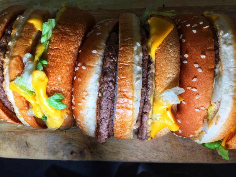 Huge size beef hamburger stock image. Image of burger - 152018311