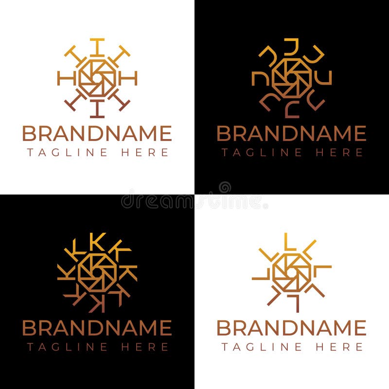 Multiple Letter I J K L Aperture, Symbolizing Focus, Precision, and ...