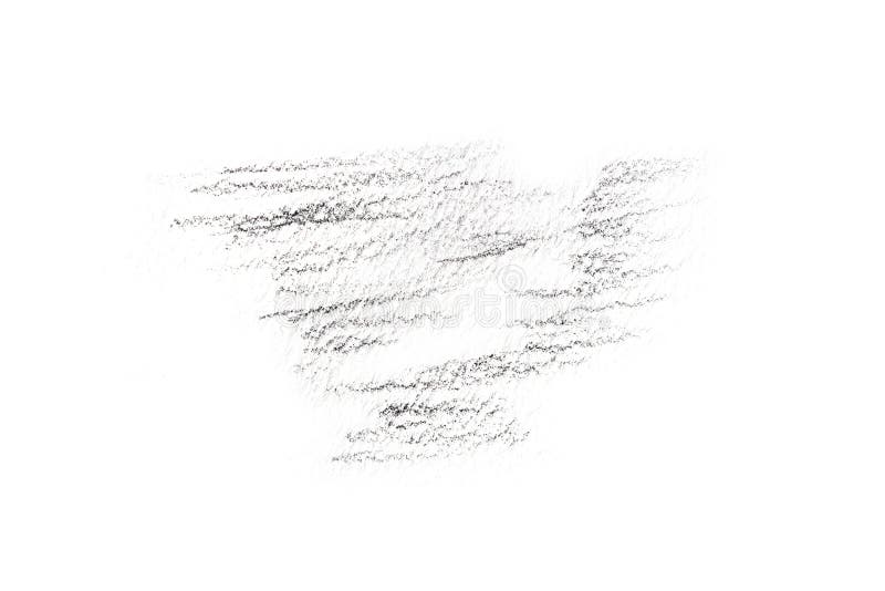 Multiple Linear Pencil Scratches on Blank Paper Surface. Stock ...