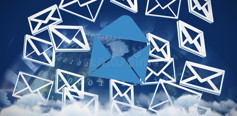 Multiple Message Sending Concept. Illustration of Hand with Smart Phone ... Multiple Message Sending Concept. Illustration of Hand with Smart Phone ...