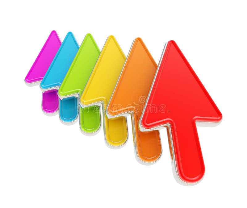 Rainbow Cursor Stock Illustrations – 1,230 Rainbow Cursor Stock ...