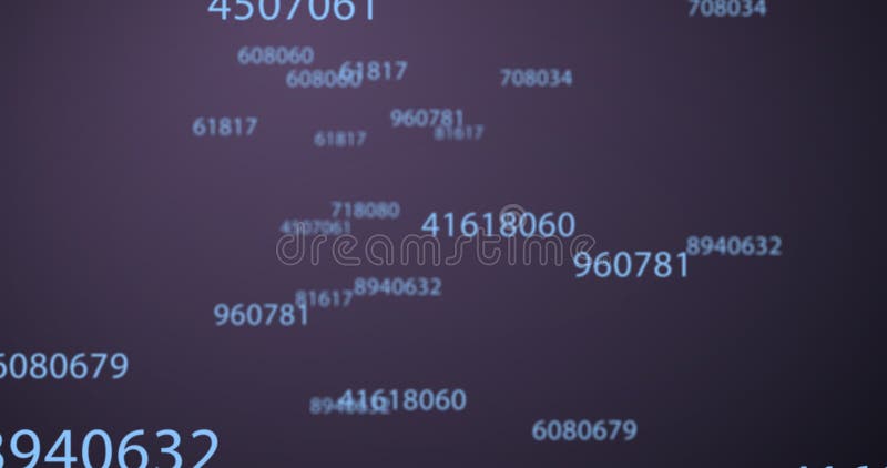 Numbers Rising Against World Map in Background Stock Footage - Video of ...