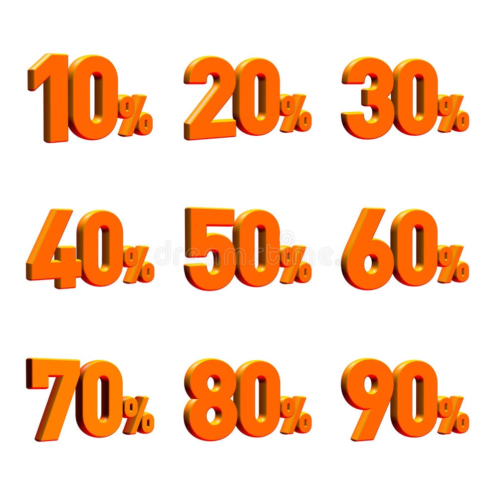 80 Percentage 3d Stock Illustrations – 1,247 80 Percentage 3d Stock ...