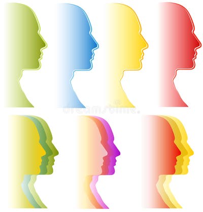 Overlapping Silhouettes Stock Illustrations – 2,267 Overlapping ...