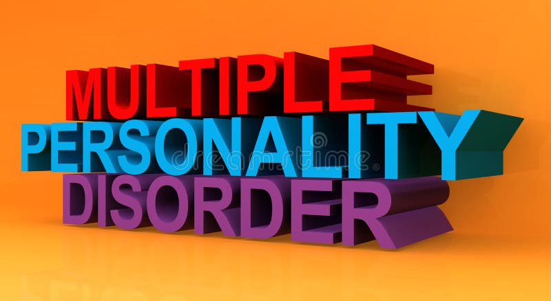 Multiple Personality Disorder Stock Illustration - Illustration of ...