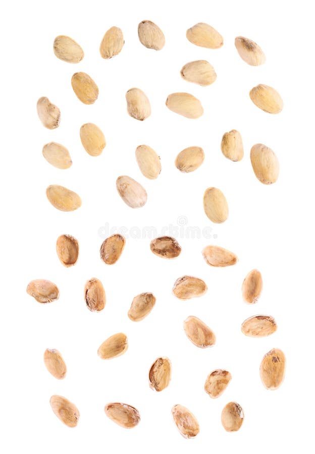 Multiple Pistachio Shells Isolated Stock Image - Image of isolated ...