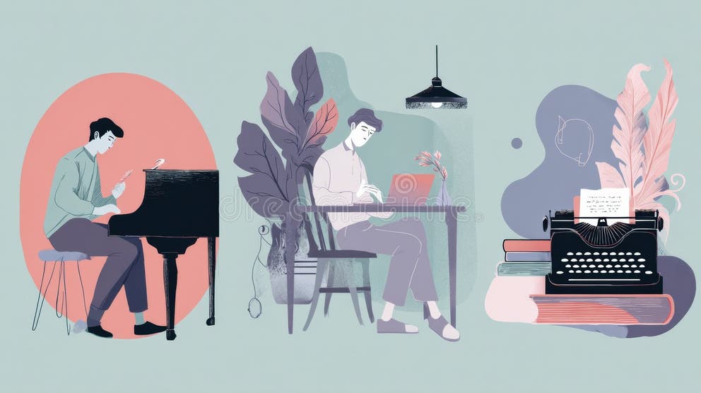 Multiple Poetic Styles Portrayed through Minimalist Visuals Emphasizing ...