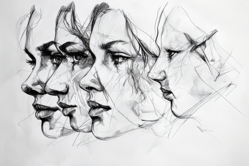 Multiple Portraits Illustrate the Emotional Depth of Faces ...