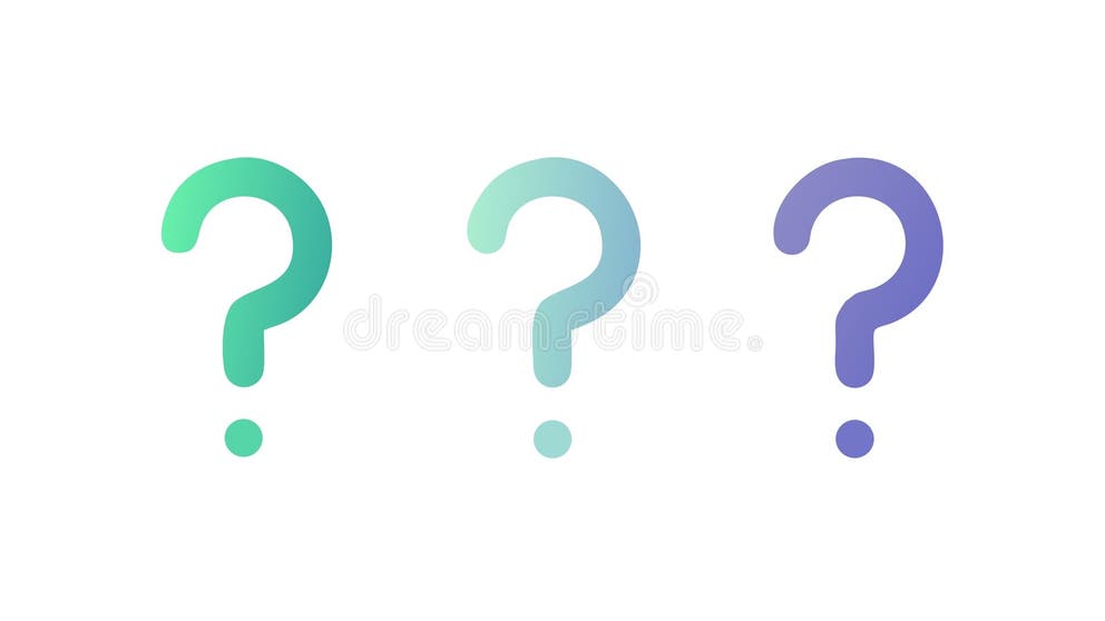 Multiple Question Marks, Query, Uncertainty, Help, Vector Design ...