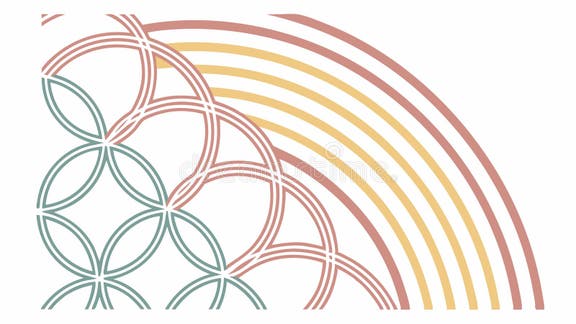 Multiple Rainbow Arches Combined with Elegant Geometric Patterns ...