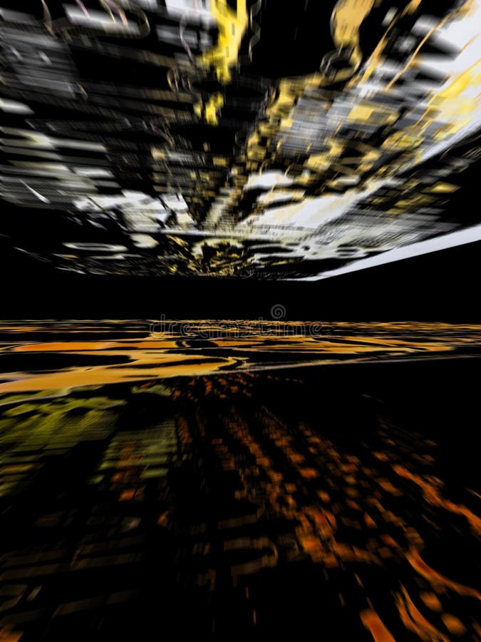 Multiple Reflection of Light Stock Illustration - Illustration of ...