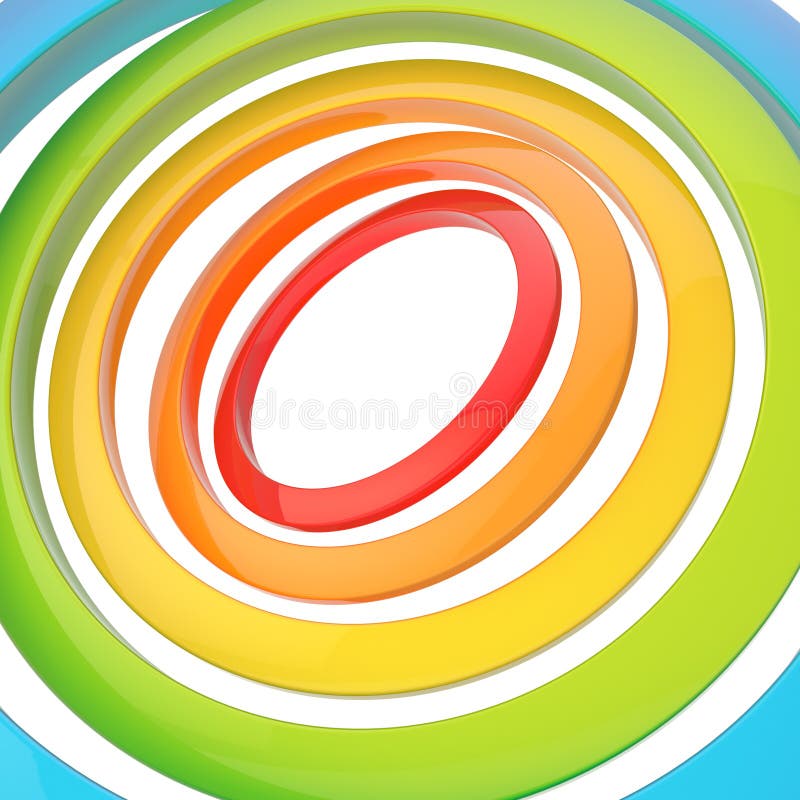 Multiple Rings Background Composition Stock Illustration - Illustration ...