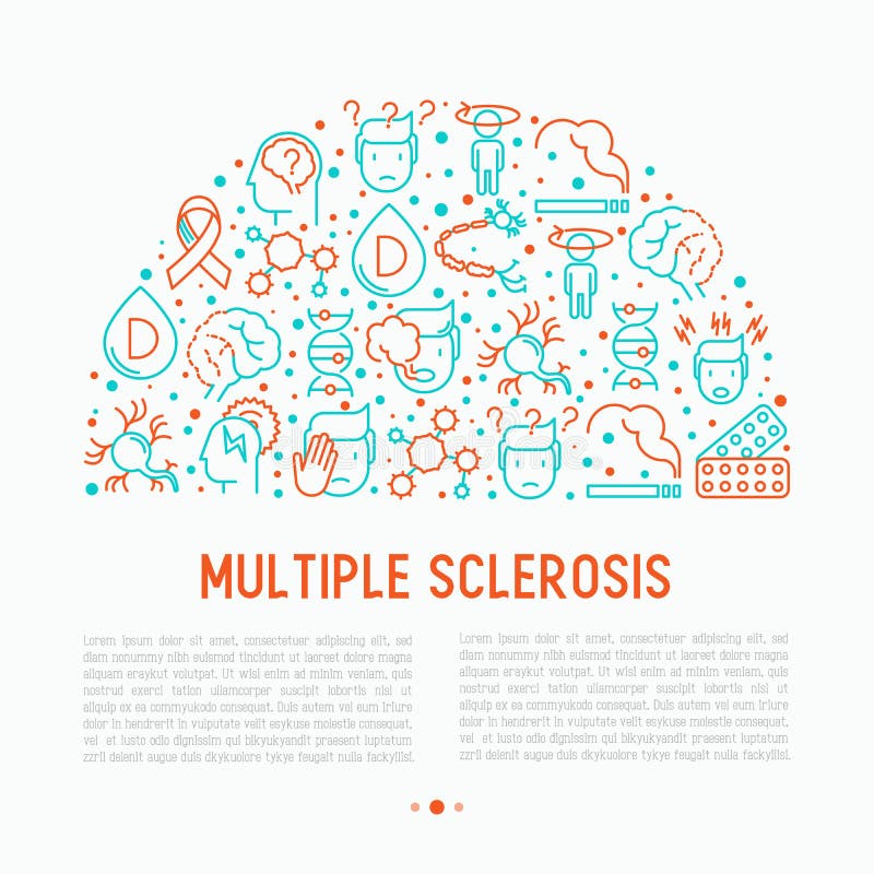 Multiple Sclerosis Symptoms Icon Stock Illustrations – 38 Multiple ...