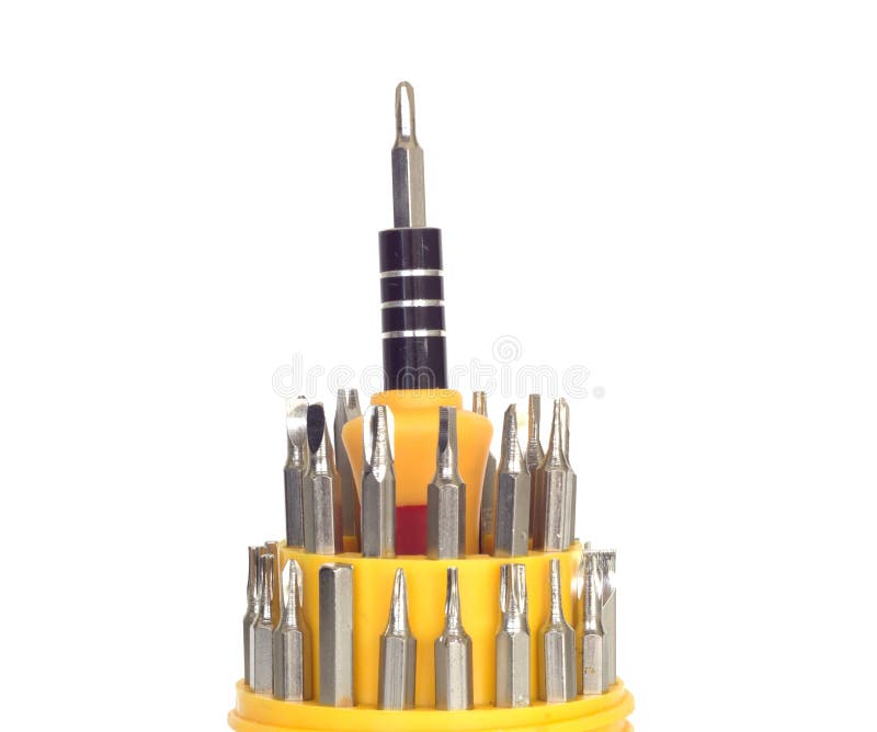 Multiple screwdriver stock image. Image of metallic, instrument - 57091841