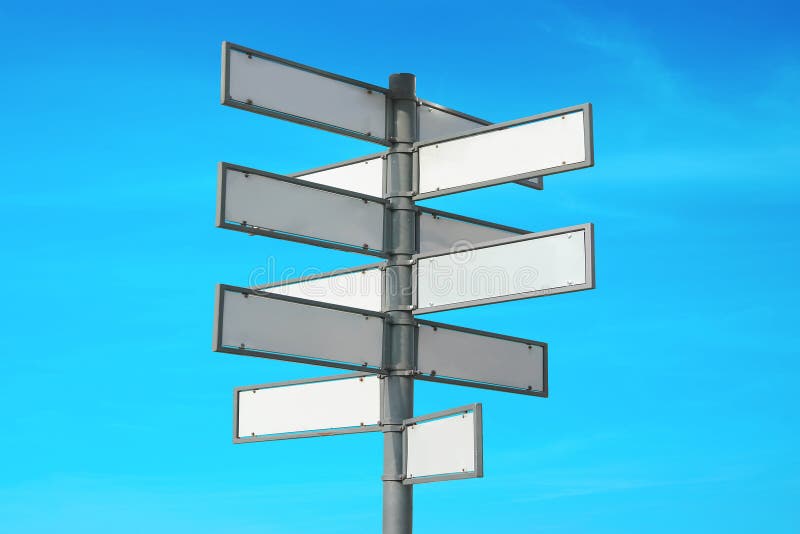 Multi direction signpost stock photo. Image of wooden - 2298010