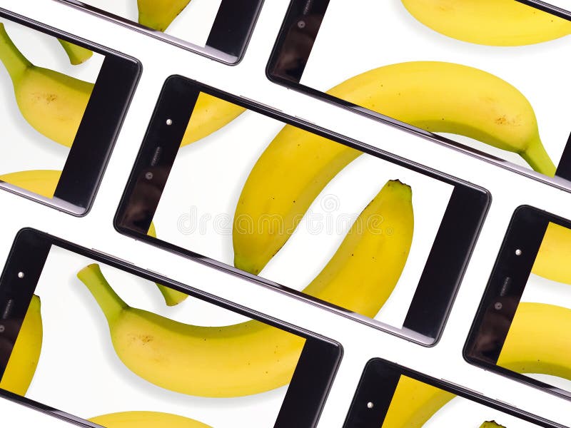 Multiple smartphone screen stock photo. Image of smatphone - 88662436