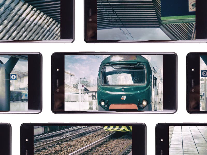 Multiple smartphone stock image. Image of platform, technology - 88662375