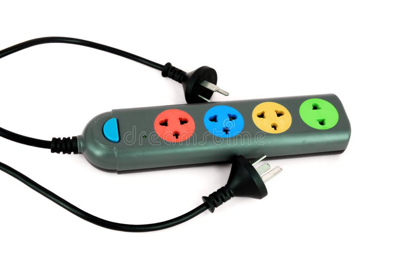 Multiple socket outlet, stock photo. Image of renewable - 16865556