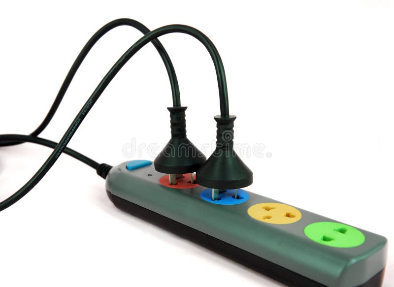 Multiple socket outlet, stock image. Image of electricity - 16999967