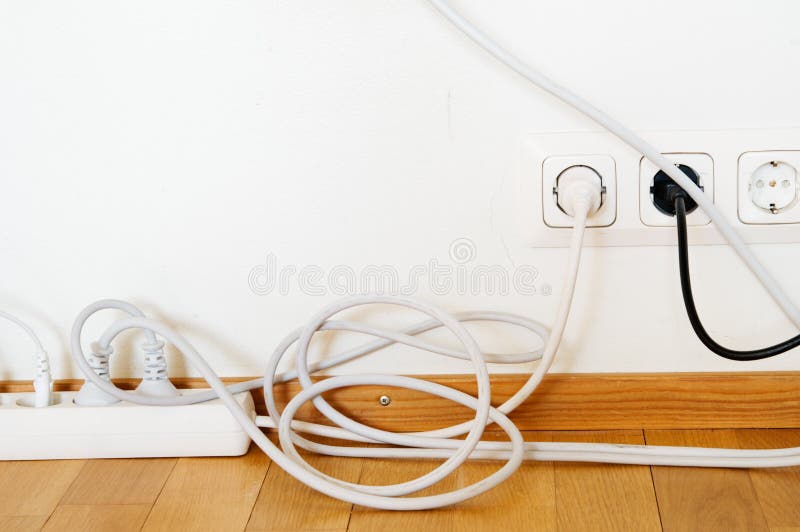 Multiple Socket And Plugs Connected Stock Photo - Image of plastic ... Multiple Socket And Plugs Connected Stock Photo - Image of plastic ...