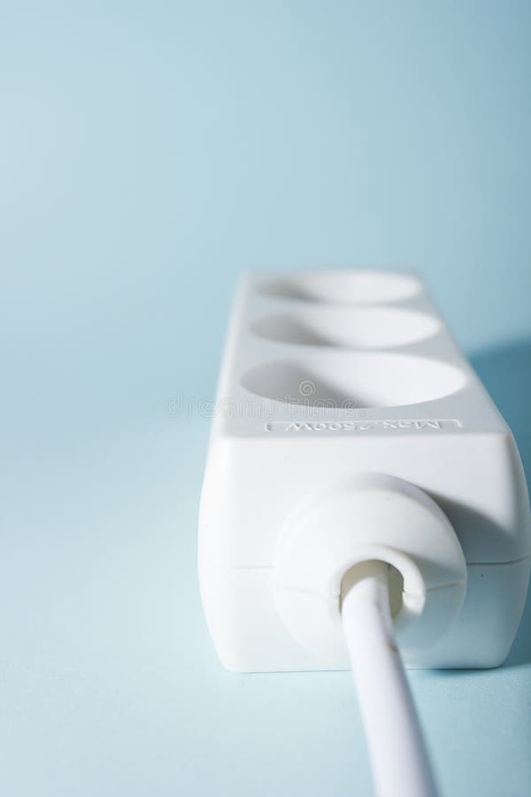 Multiple sockets extension stock image. Image of outlet - 175354757