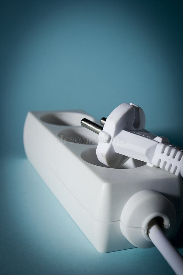 Multiple sockets extension stock photo. Image of cord - 176003160