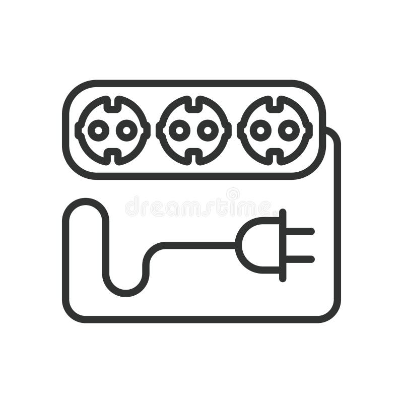 AC Sockets with Power Plugs. Outlet and Connector Types from Different ...