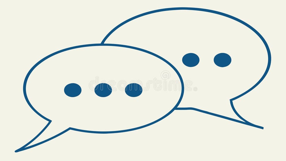 Multiple Speech Bubbles Vector Illustration for Discussion, Vector Design Generative AI Stock ...