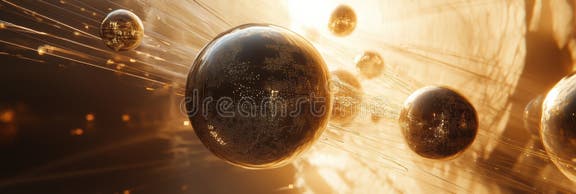 Multiple Spheres Connected by Light Beams Represent Unique Virtual ...