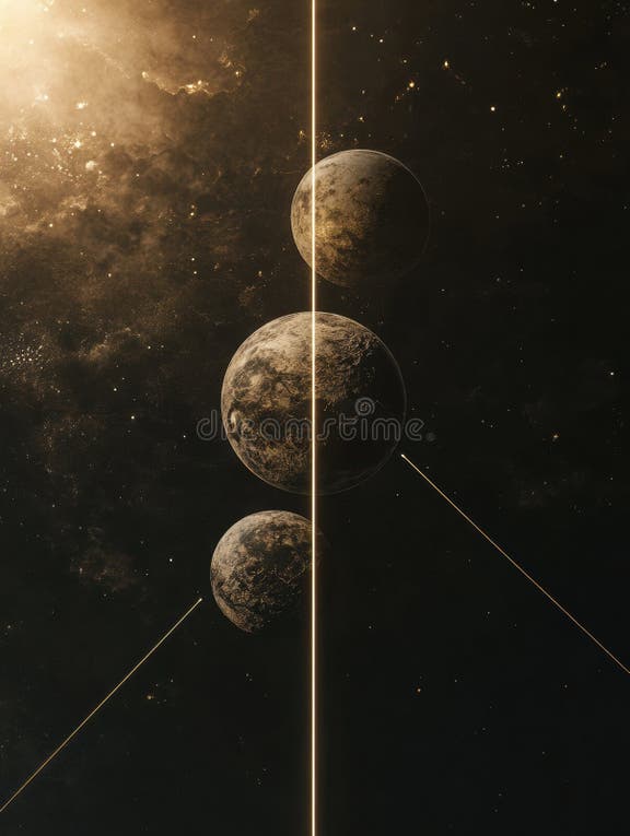 Multiple Spheres Representing Unique Virtual Worlds Connected by Light ...