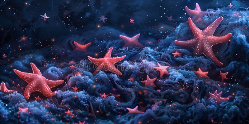 Multiple Stars Shining in the Night Sky Stock Photo - Image of distant ...