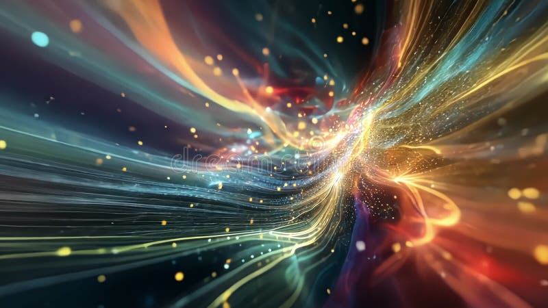 Multiple Streams of Particles Converge in a Dazzling Display of Cosmic ...