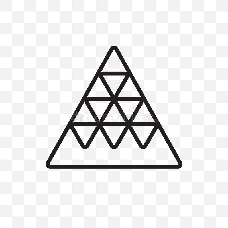 Multiple Triangles Triangle Transparent Icon. Multiple Triangles Stock ...