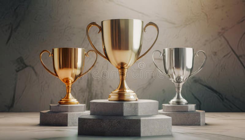 Different Colored Trophies Stock Illustrations – 11 Different Colored ...